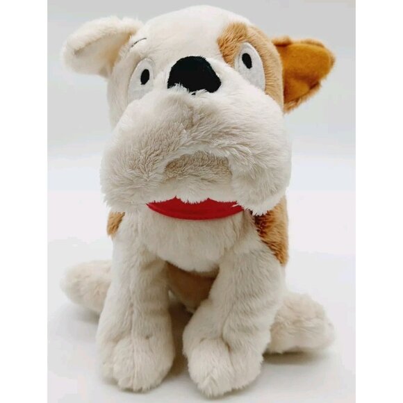 Hallmark | Toys | Hallmark Dog Bulldog Brown White Plush Stuffed Animal ...